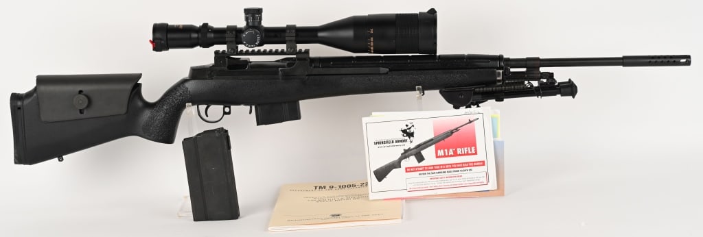 Carlos Hathcock Springfield White Feather Rifle Auction