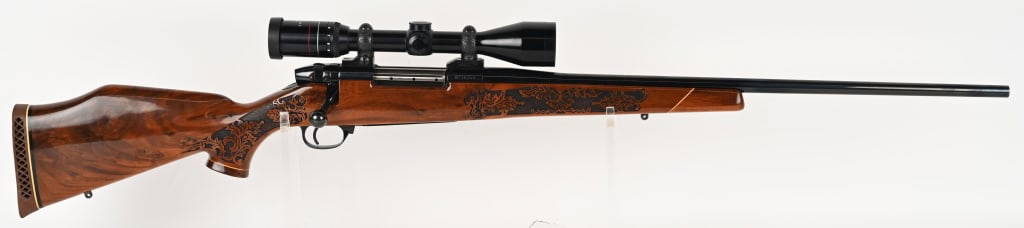 Weatherby Mark V Engraved 270 Wby Bolt Rifle Auction
