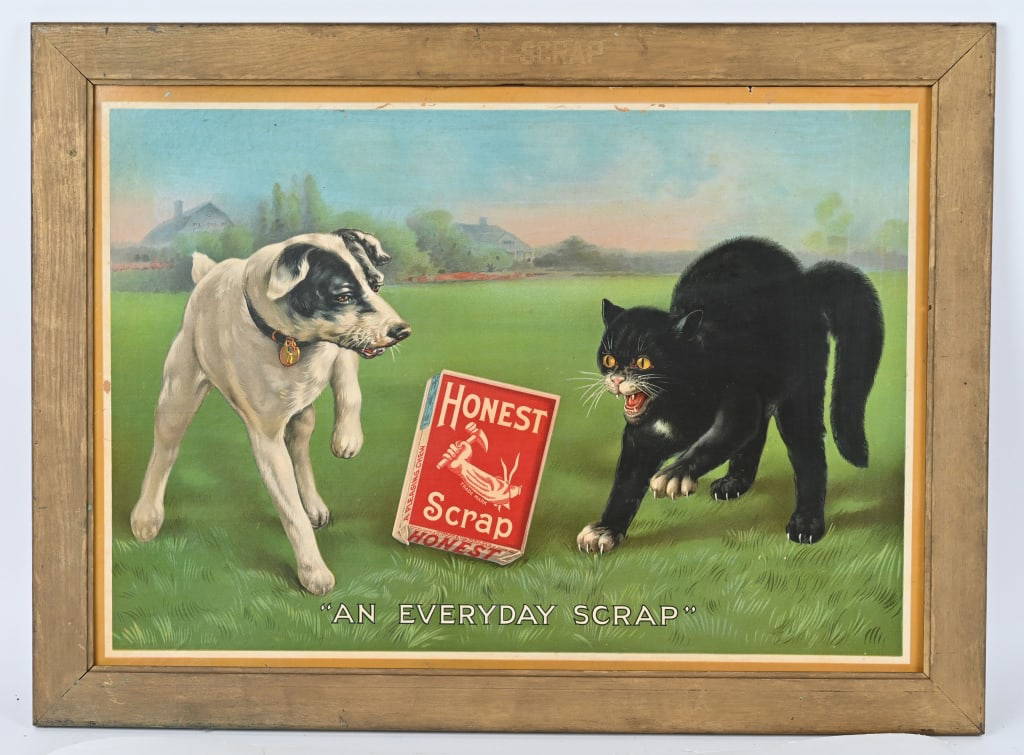 Honest Scrap Framed Lithograph Auction