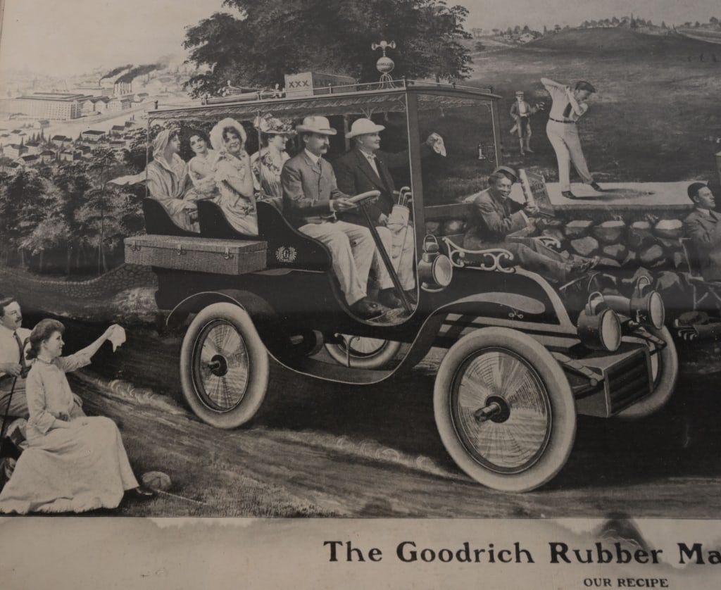 Goodrich Rubber Man's Vacation Litho Auction