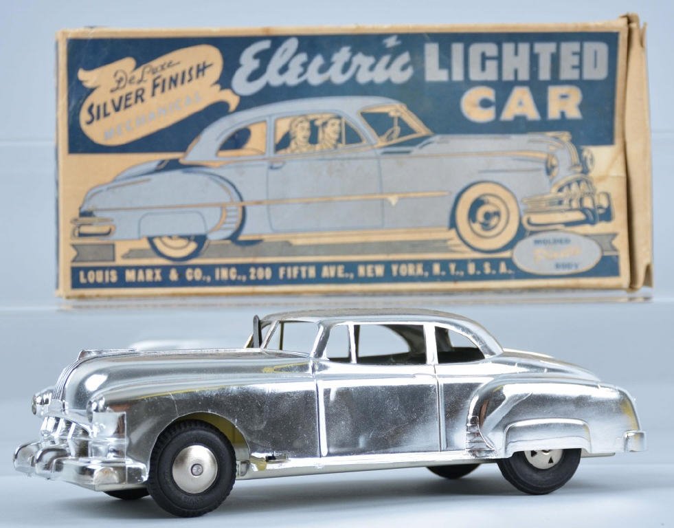 MARX Friction ELECTRIC LIGHTED CAR w/Box