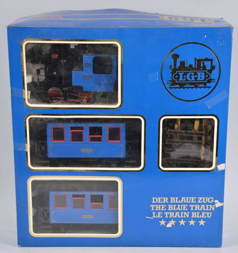 Lgb The Blue Train Set W/box