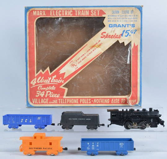 Marx Electric Train Set W/box