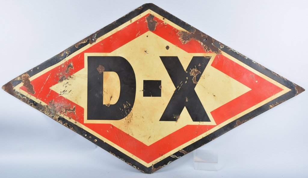 DX SUNRAY OIL CO. Double Sided PORCELAIN SIGN - Feb 21, 2015 ...