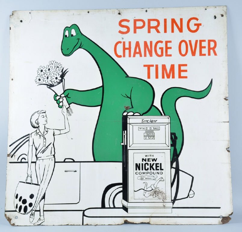 SINCLAIR SERVICE STATION SIGN