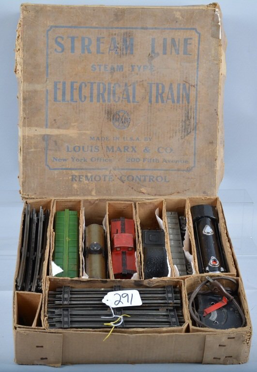 MARX #25000 Electric STREAMLINE TRAIN SET w/BOX