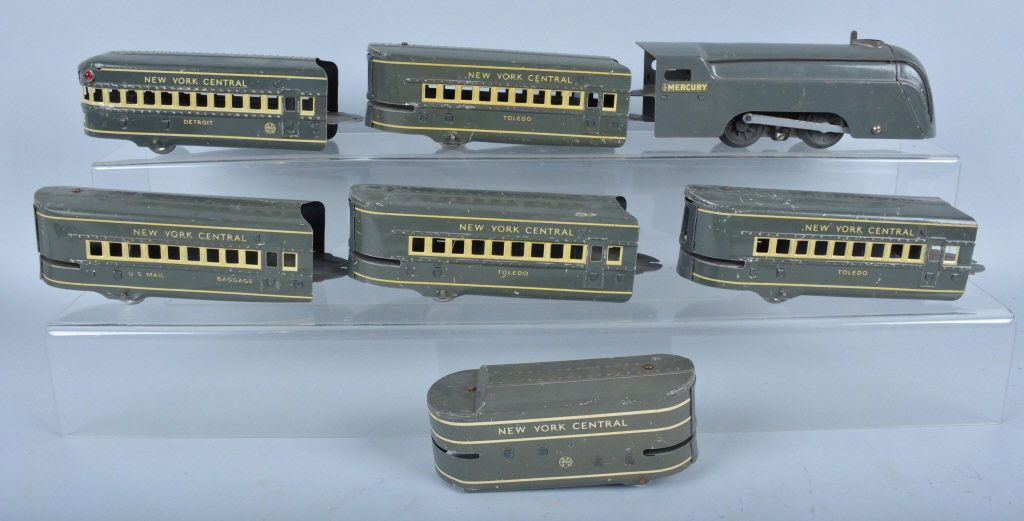 MARX MERCURY NYC PASSENGER TRAIN SET