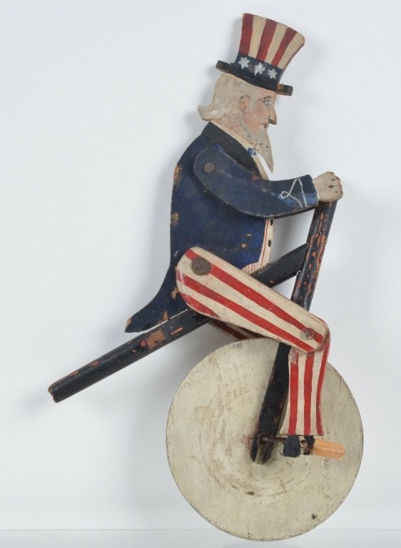 WOODEN FOLK ART WOODEN UNCLE SAM WHIRLY GIG - Jun 27, 2015 | Milestone ...