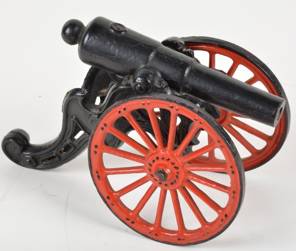 IVES Cast Iron 4th of July CANNON - Jul 11, 2015 | Milestone Auctions in OH