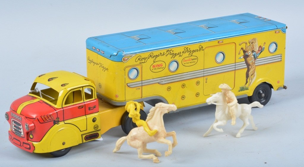 MARX Pressd Steel ROY ROGERS SEMI TRUCK w/ FIGURES - Aug 22, 2015 ...