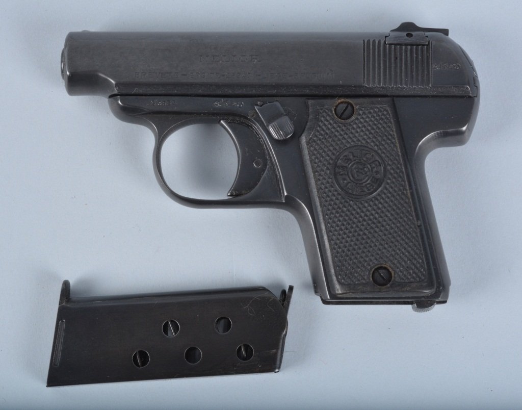 Ww2 Era Belgian Melior Pistol 6.35