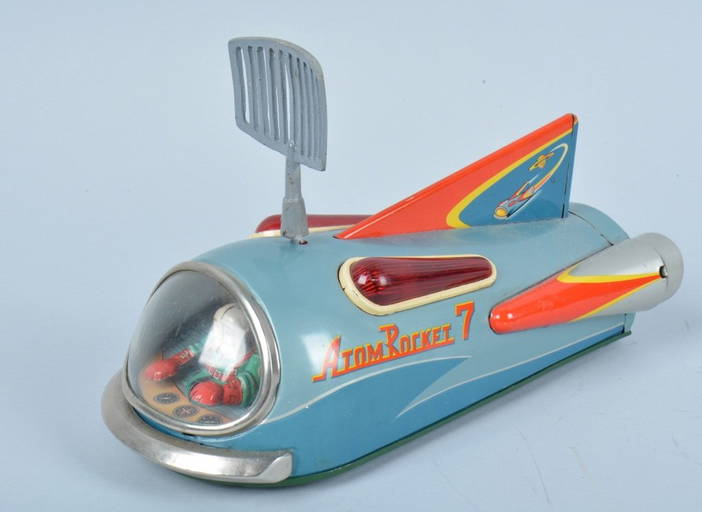 Japan Battery Op Atom Rocket 7