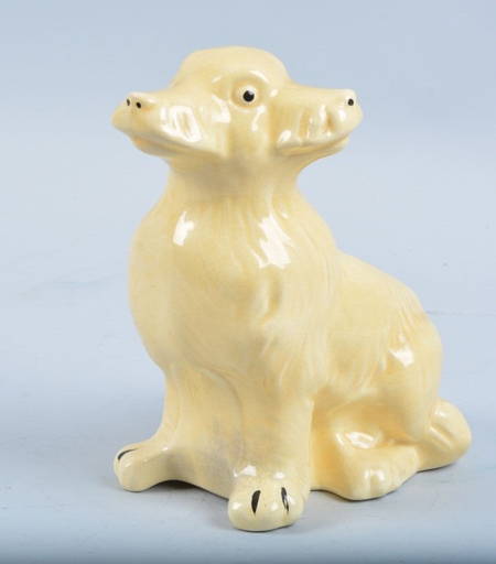 Weller 3 Face Dog Planter
