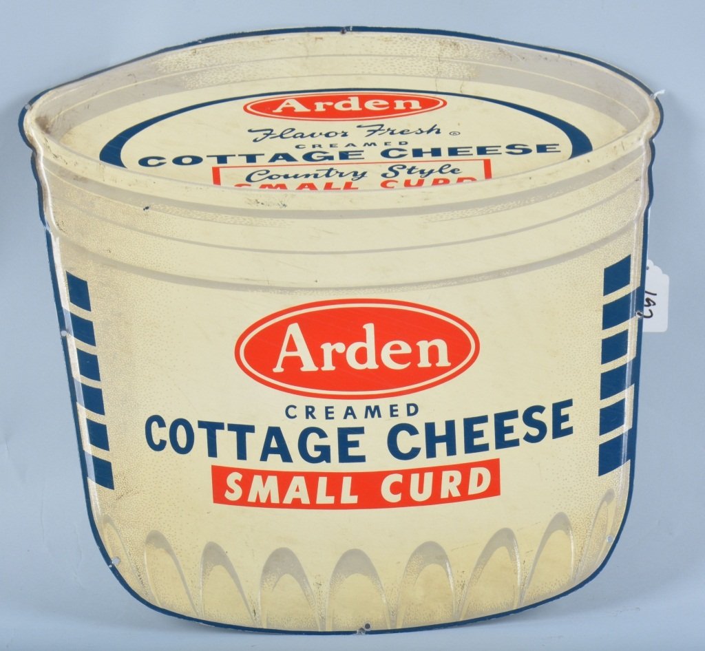 Knudsen Cottage Cheese Embossed Sign. - Jan 17, 2016 | Dan Morphy ...