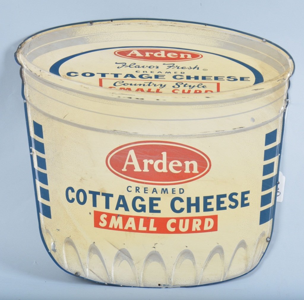 Knudsen Cottage Cheese Embossed Sign. - Jan 17, 2016 | Dan Morphy ...