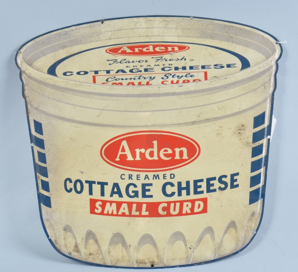 Knudsen Cottage Cheese Embossed Sign. - Jan 17, 2016 | Dan Morphy ...