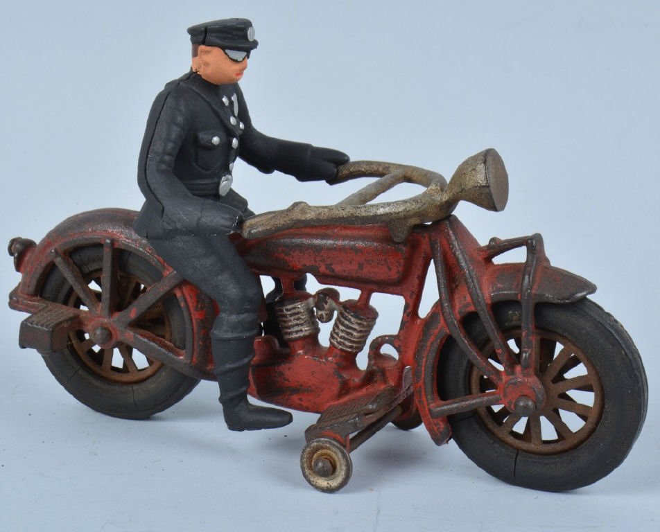 Globe Cast Iron Motorcycle