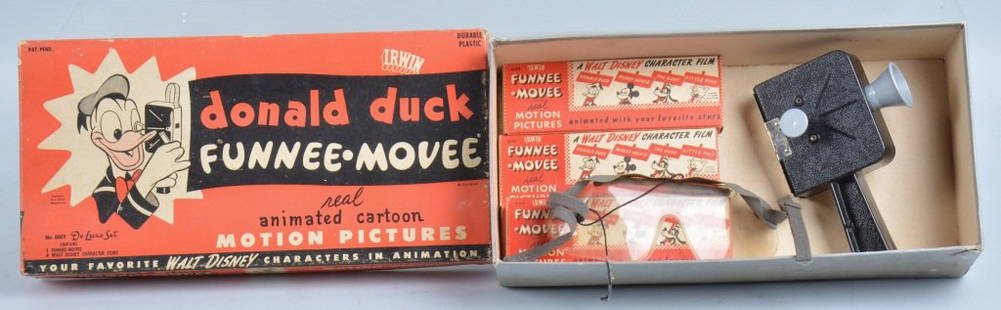 Irwin Donald Duck Funnee Movie Ob & Donald Duck Film