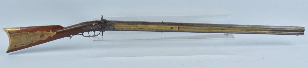 Rare Percussion Swivel Breech Rifle