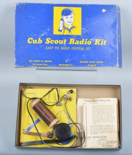 Cub Scout Radio Kit W/ Box