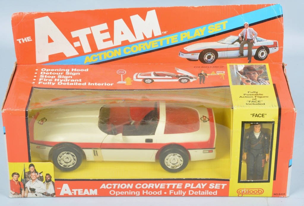 GALOOB A-TEAM ACTION CORVETTE PLAY SET w/BOX - Dec 12, 2015 | Milestone ...