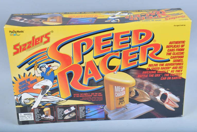 Sizzlers Speed Racer Slot Car Set Mib