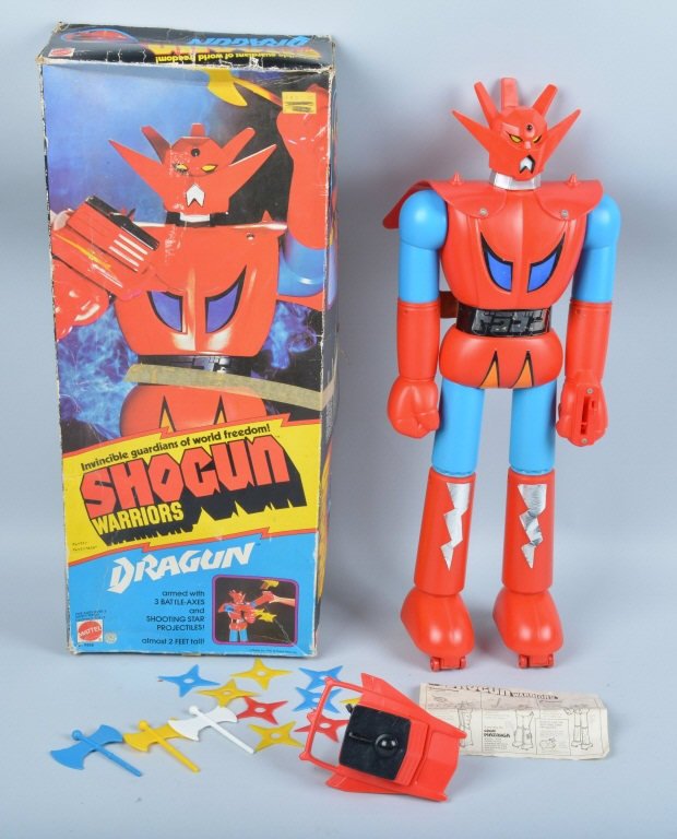 1976 Mattel Shogun Warrior Dragun, Boxed