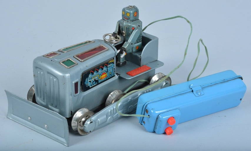 Japan Battery Op Robot Bulldozer