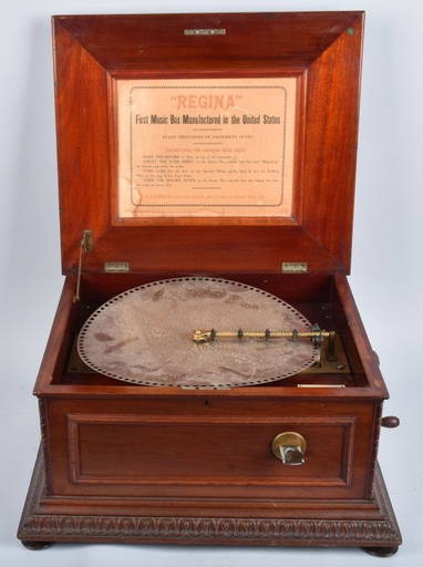 Regina Double Comb 5c Coin Op Music Box