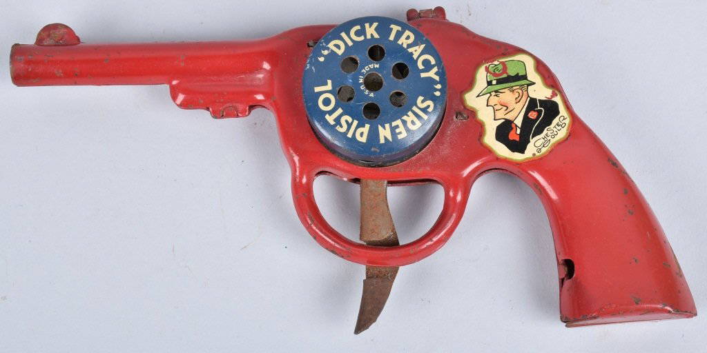 Marx Dick Tracy Siren Pistol
