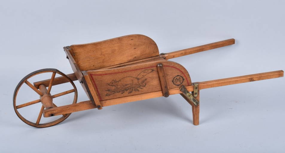 Victorian Paris Mfg. Co Childs Wheel Barrow