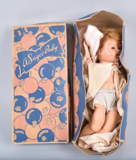 Vintage Sayco Baby Doll W/ Box