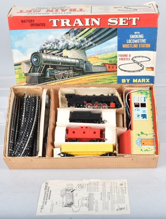 MARX HO BATTERY OP. STEAM TRAIN SET & STATION NOS - Jul 30, 2016 ...