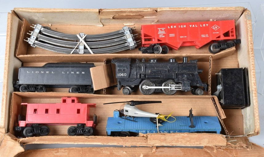 Lionel #1124 Steam Feight Train Set In Box