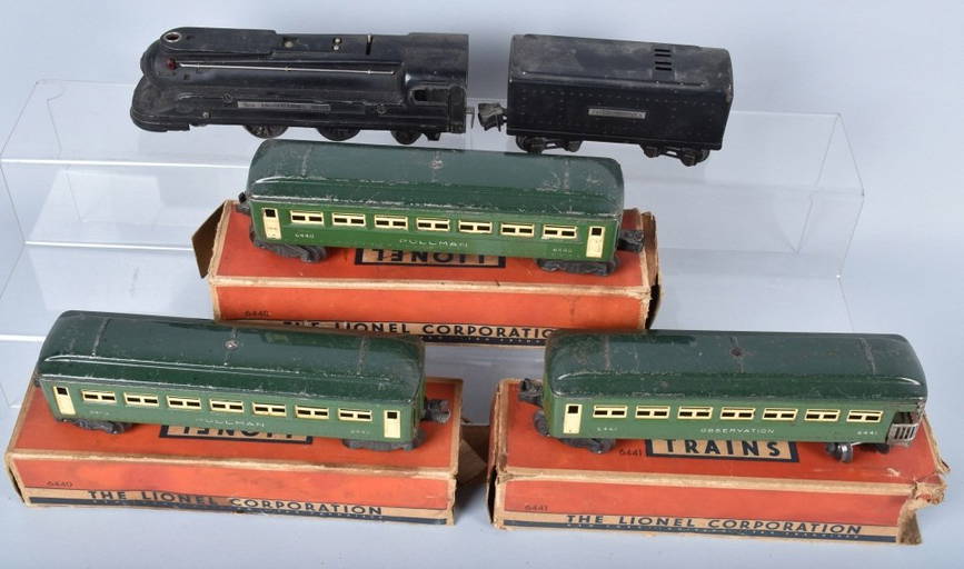 Lionel 1668 Locomotive, Tender & Passenger Cars