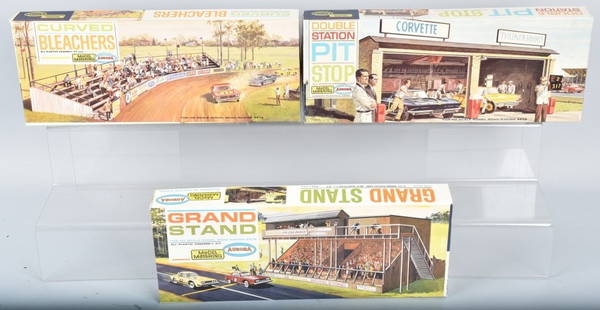 Aurora Grand Stand Pit Stop Bleachers Kits Nos