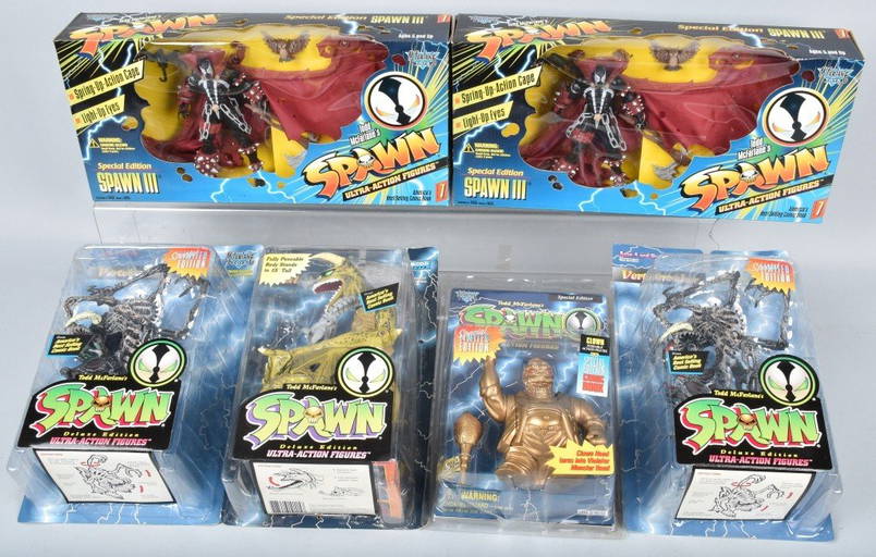 14 Mcfarlane Spawn Action Figures Moc