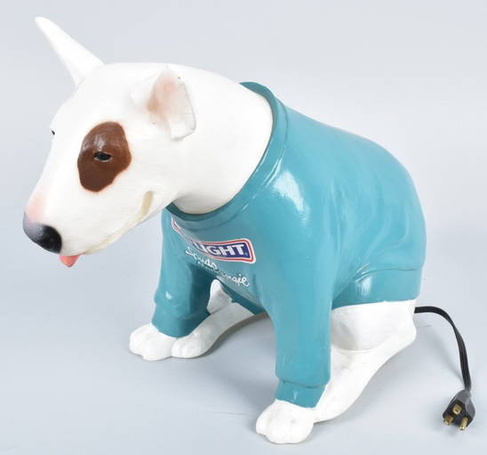 1989 Bud Light Spuds Mackenzie Lighted Figure
