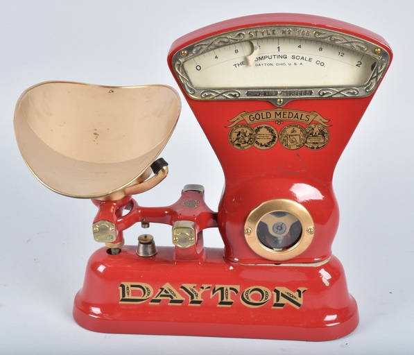 Dayton Cast Iron Candy Store Scale, Vintage