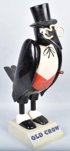30" Old Crow Bar Display Figure