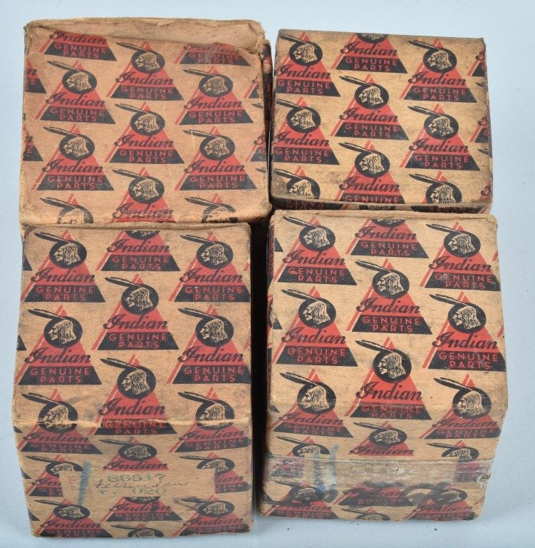 4 Indian Motorcycle Piston Boxes