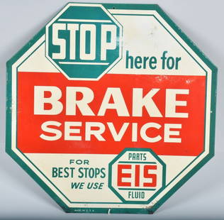 Bendix Brake Service Tin Sign