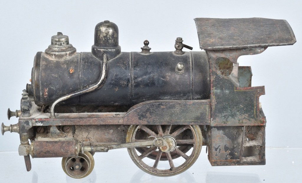 Early German Ernst Plank Steam Locomotive