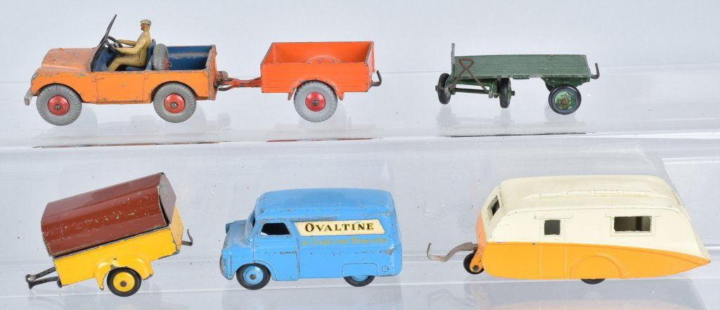 6 English & French Issue Dinky Vehicles