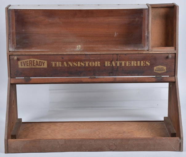Everready Transistor Battery Store Display