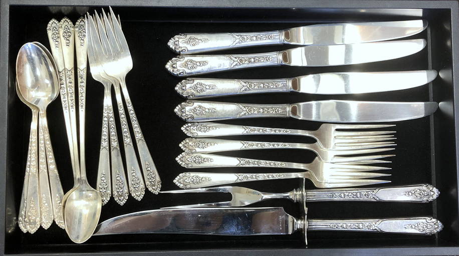 Vintage 21 Piece Royal Crest Promise Sterling Silver - May 05, 2020 ...