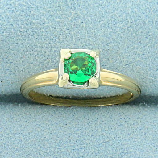 Vintage 1/2ct Chrome Tourmaline Solitaire Ring in 18K - Jun 22, 2020 ...