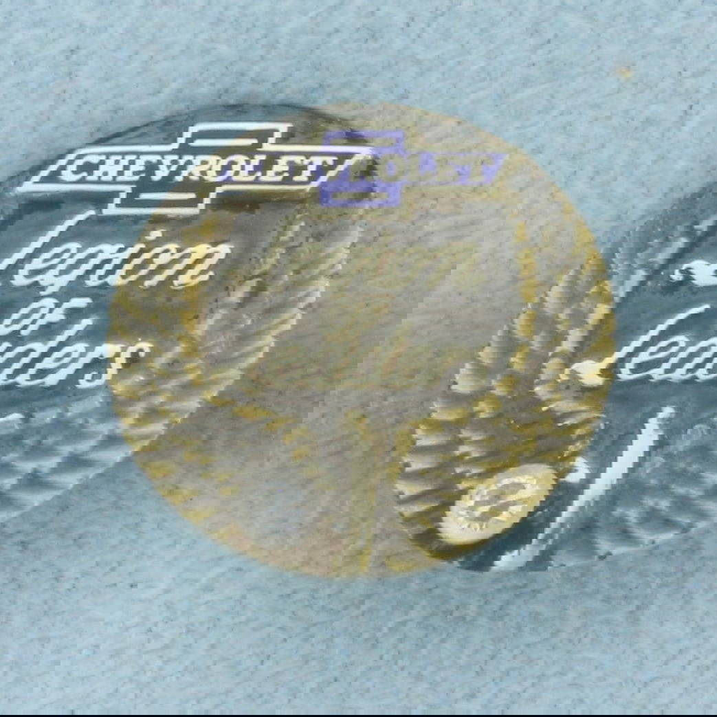 Vintage Chevrolet Legion Of Leaders Diamond Pin In 10k Yellow Gold Auction