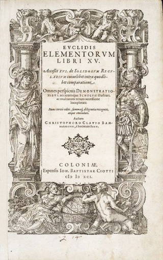 Euclides. Euclidis Elementorum Libri Xv.