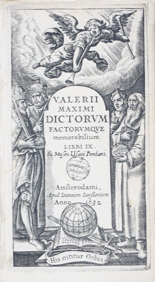 VALERIUS MAXIMUS . Dictorum factorumque memorabilium